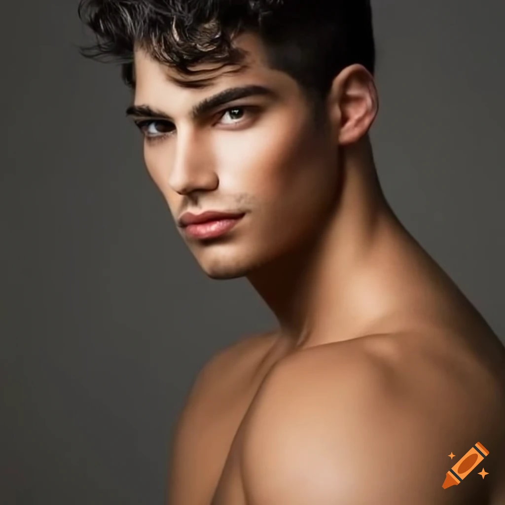 Male Supermodel With Diverse Heritage And Striking Features On Craiyon