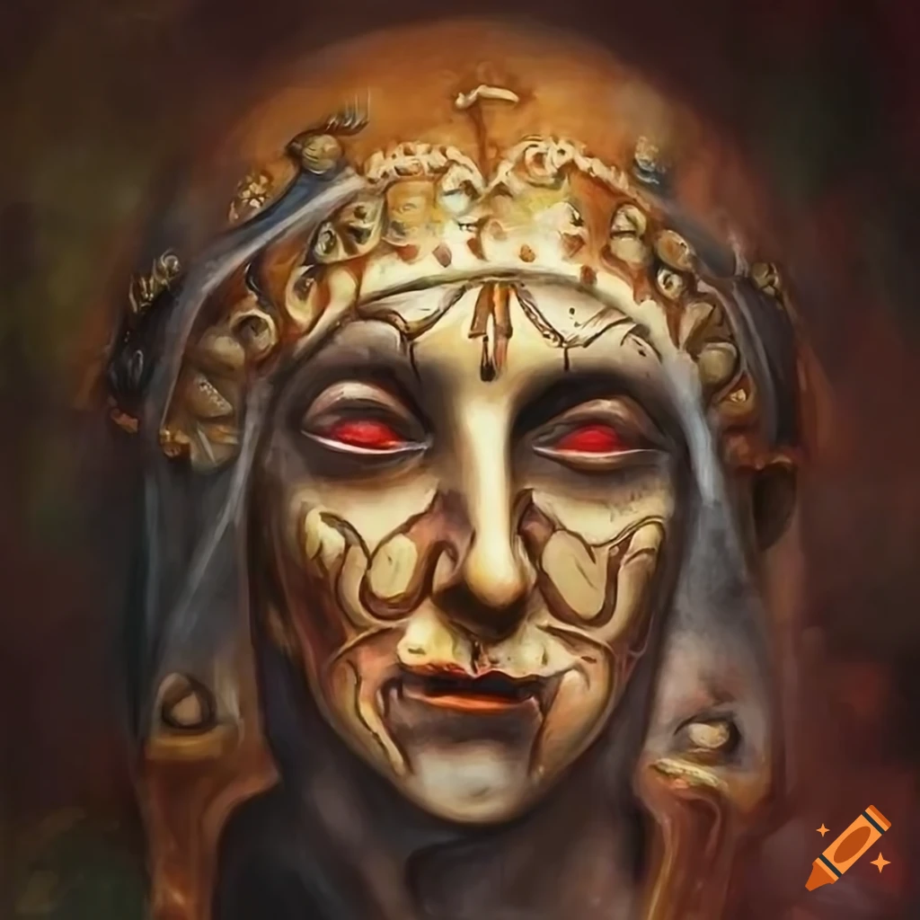 Mask images created on Craiyon