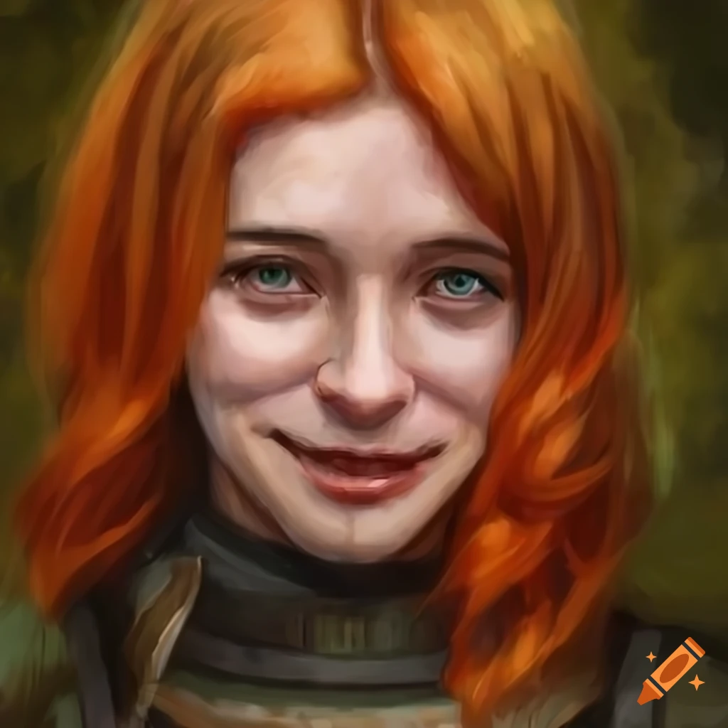 Pixel art hyperrealism portrait of a smiling jrpg heroine in a wolf ...