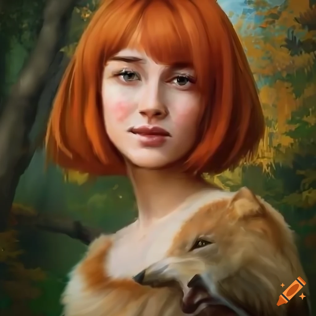 Pixel art hyperrealism portrait of a smiling Russian JRPG heroine with ...