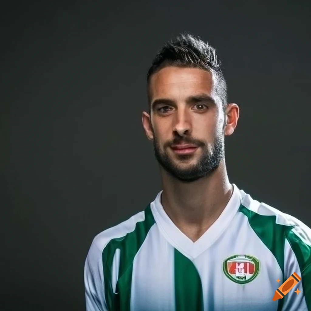 Portrait of a 25-year-old Basque soccer player in 8k resolution on Craiyon