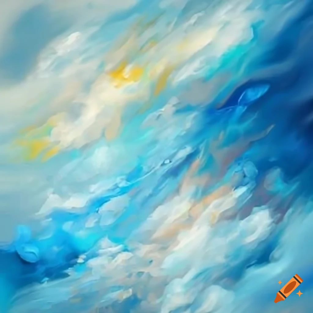 Sky sprite design with white, silver, and light blue hues and cloud ...