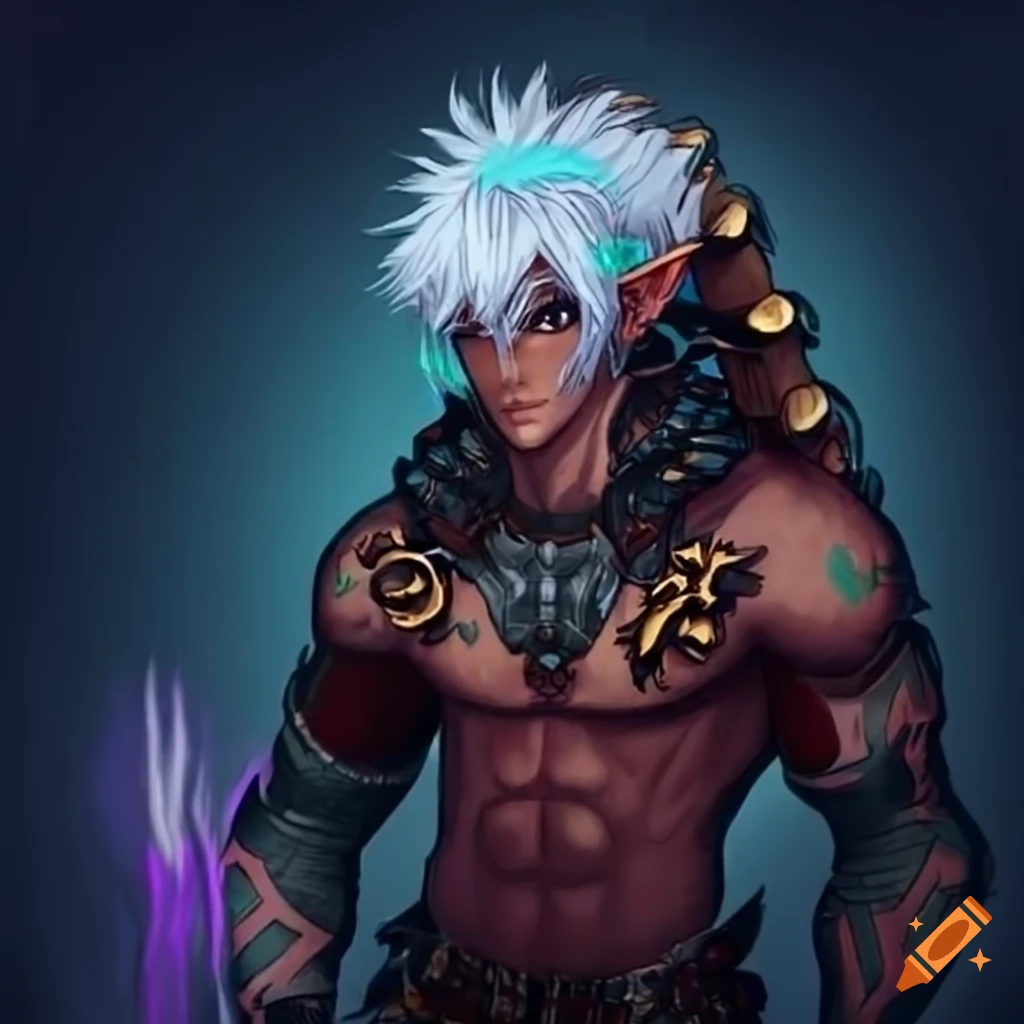 Japanese nuyorican taino angora ferret on Craiyon