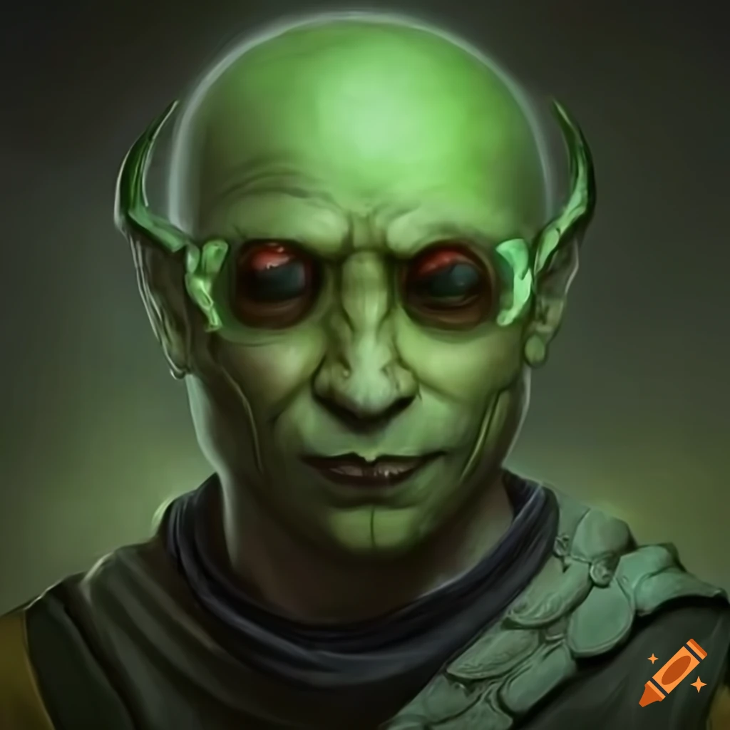 Verdan wearing round sunglasses in a dungeons and dragons inspired ...