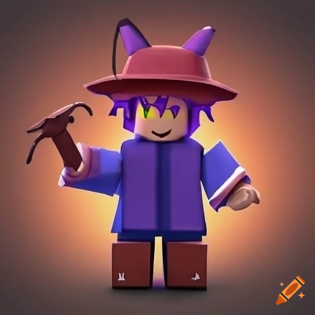Oneshot Niko in Roblox style with 3D anime graphics on Craiyon