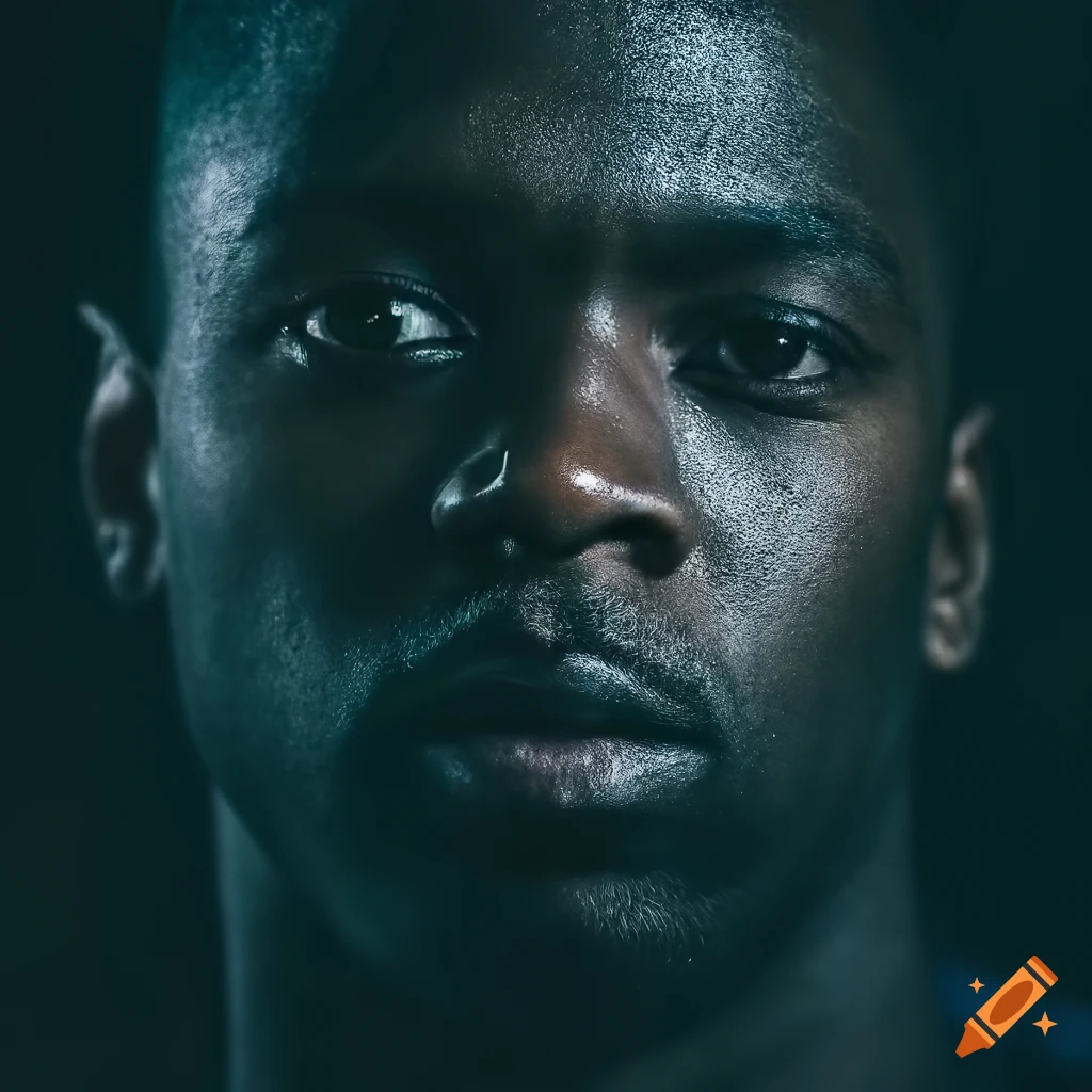 Portrait of lionel messi showcasing facial symmetry and striking ...