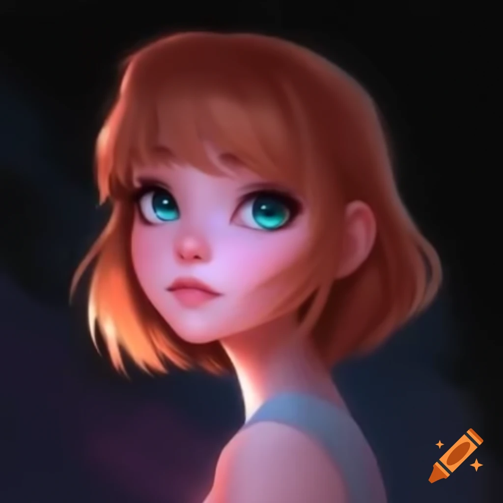 Aimee character from Galaxy High series on Craiyon