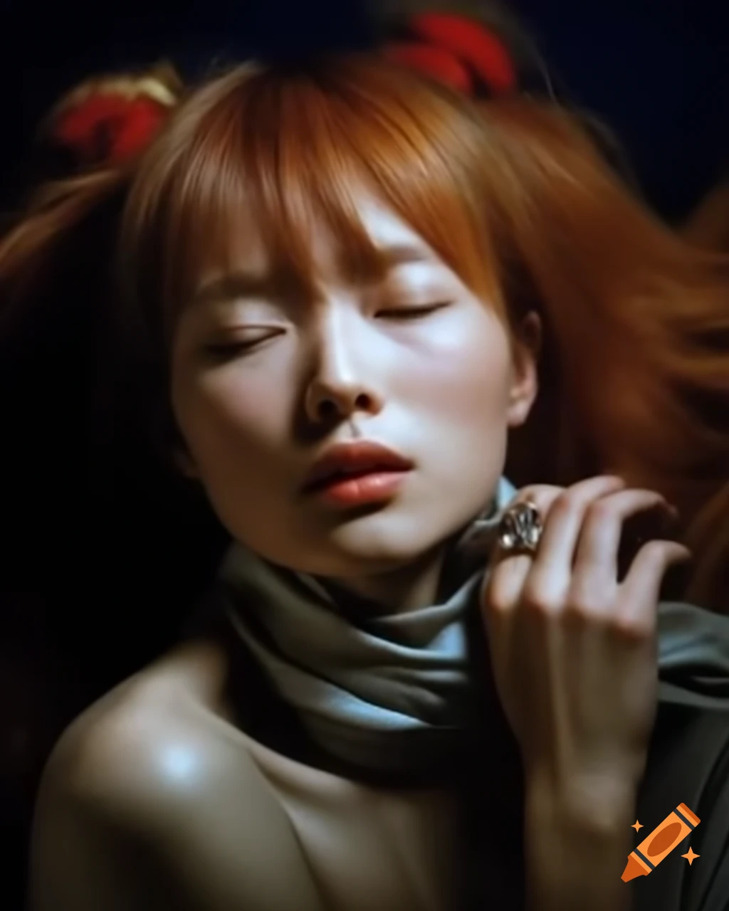 Award-winning vintage portrait of a character sleeping on the street ...