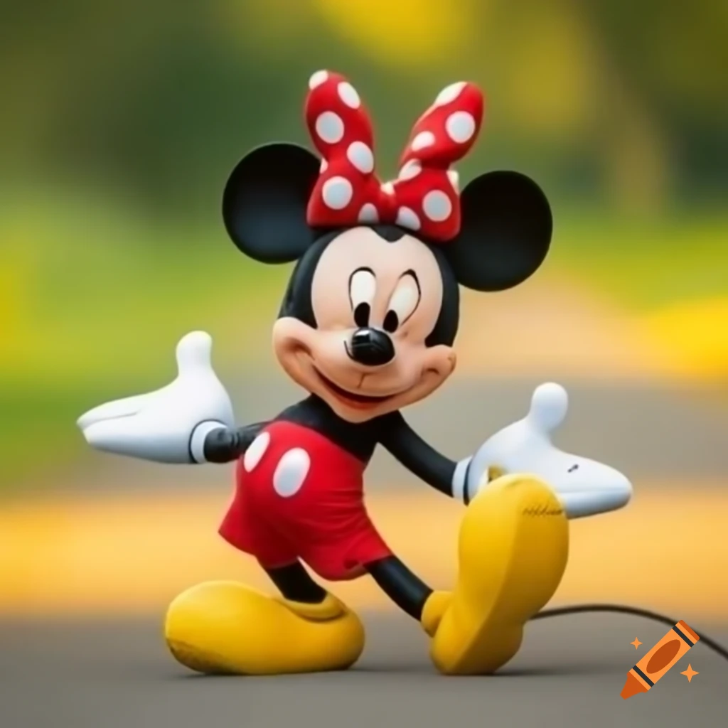 Mickey Mouse character, iconic cartoon figure on Craiyon