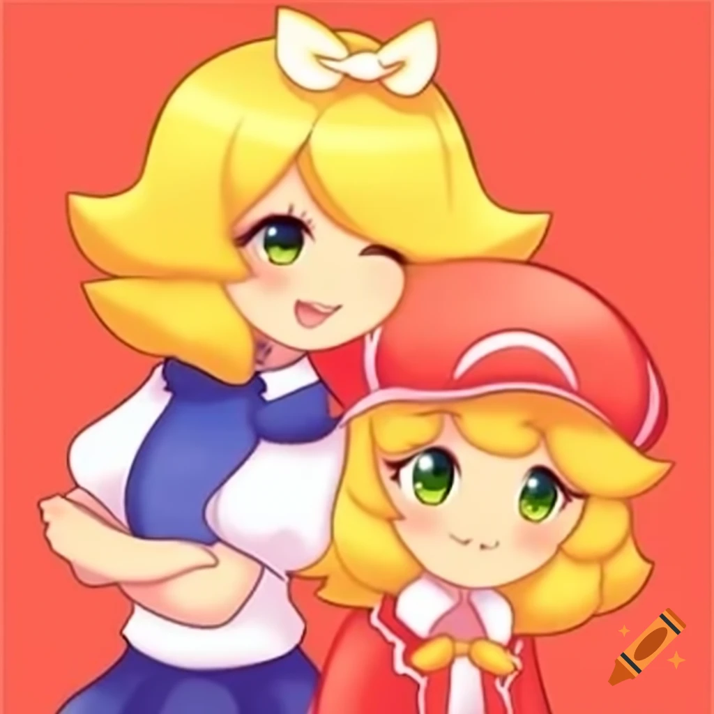 Arle nadja and amitie from puyo puyo in spanish cartoon style on Craiyon