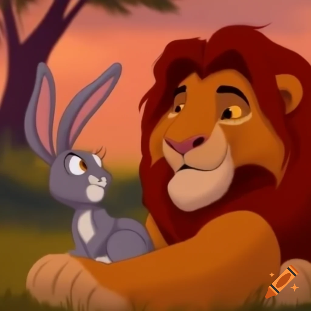 A story involving a rabbit and a lion, exploring themes of nature and ...