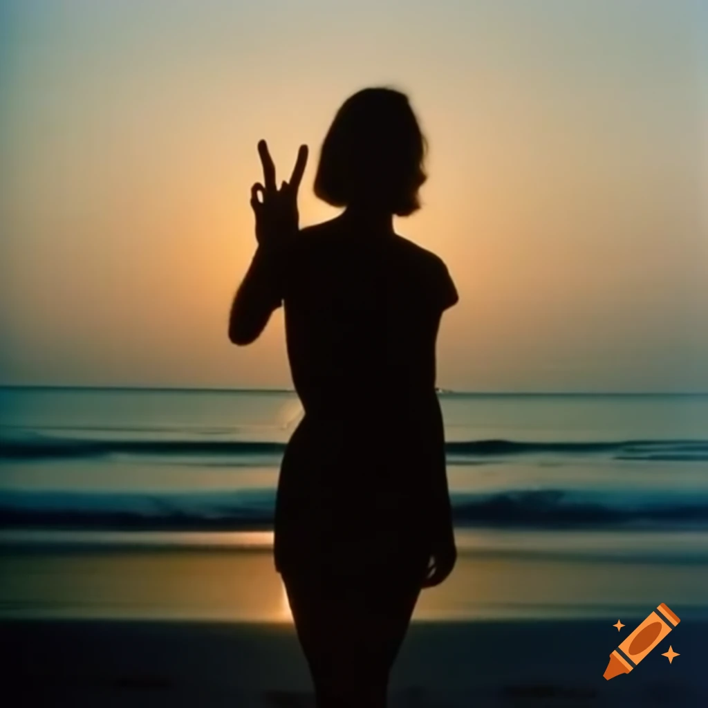 Enigmatic Japanese idol actress in 1980 city pop fashion at palm beach ...