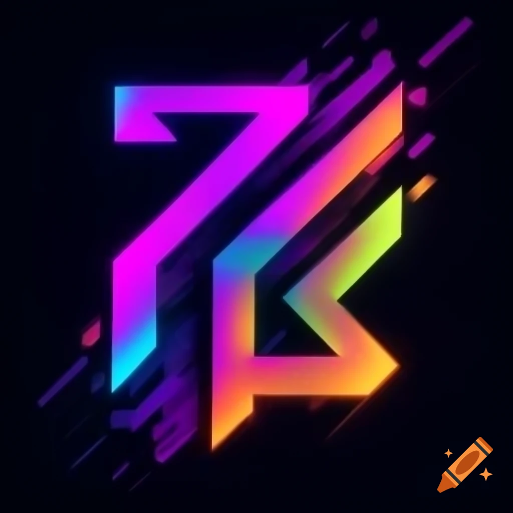 Cyberpunk graffiti logo for organization 'Edge' with bold words and ...
