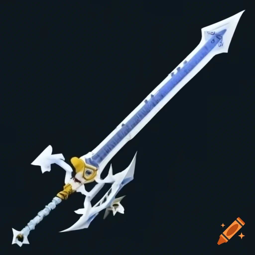 Keyblade design featuring an angel wing as the base inspired by kingdom ...