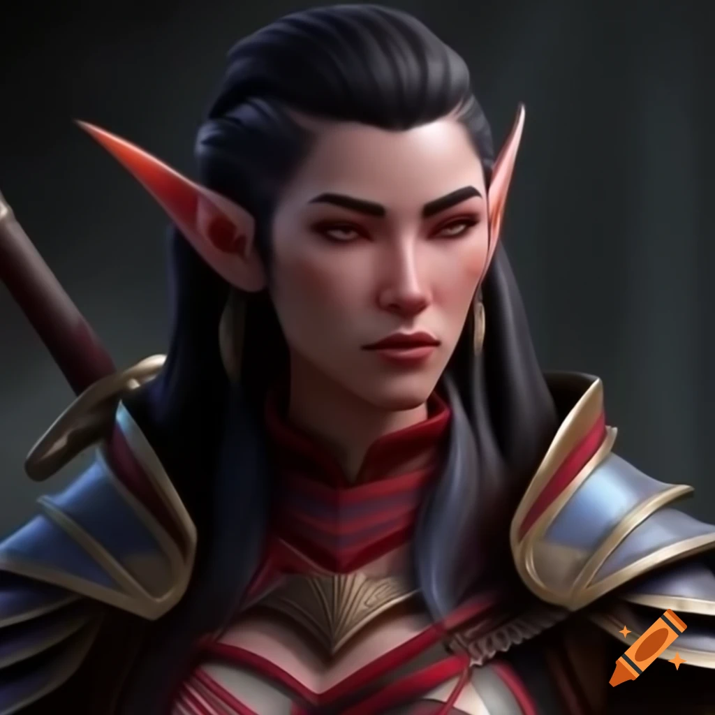 Inquisitor-inspired outfit for female Dalish elf blending medieval and ...