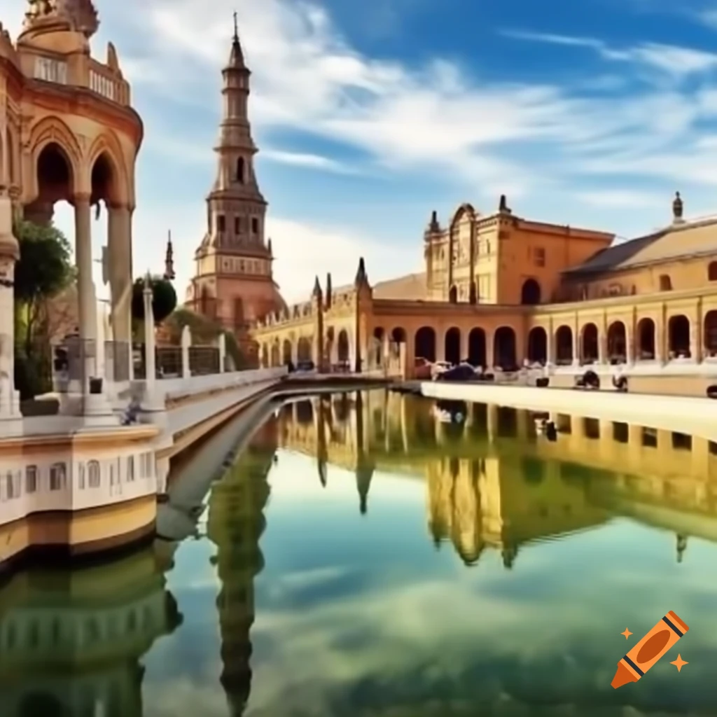 Scenic view of Sevilla, Spain on Craiyon