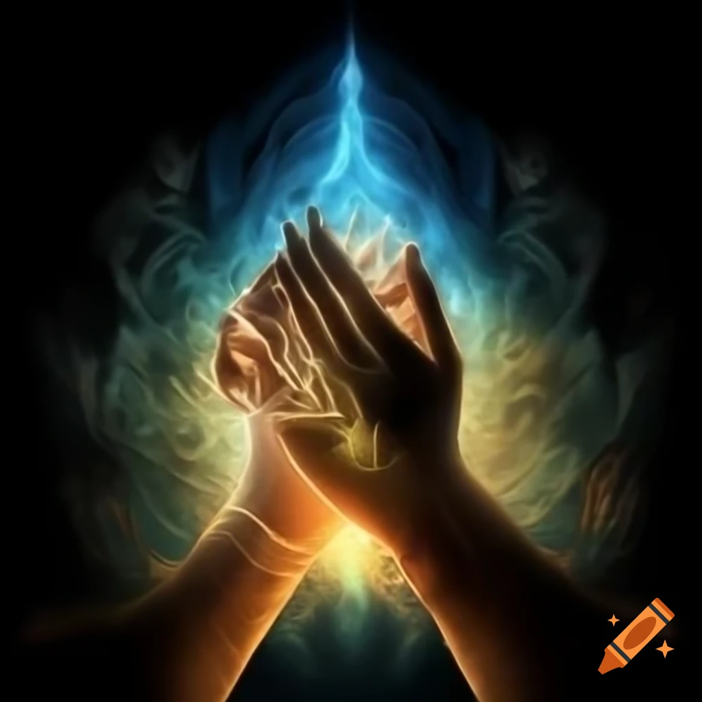 Spiritual invocation expressing a plea for guidance and soul teaching ...