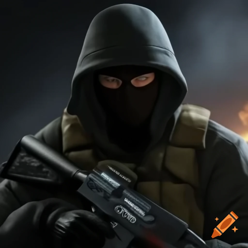 Profile picture featuring character from counter strike 2 holding ak-47 ...