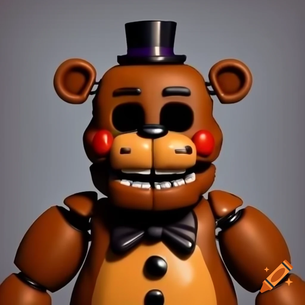 Withered Freddy Fazbear character on Craiyon