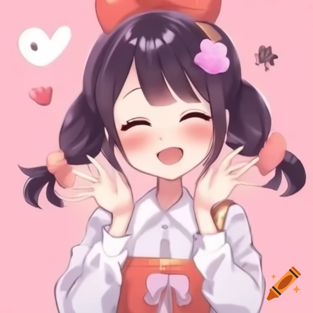 Anime style ASMR scene on Craiyon