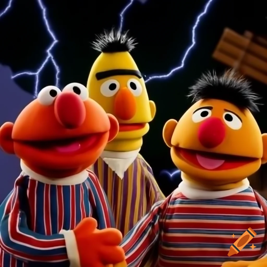 Rare unaired episode of sesame street featuring bert and ernie during a ...