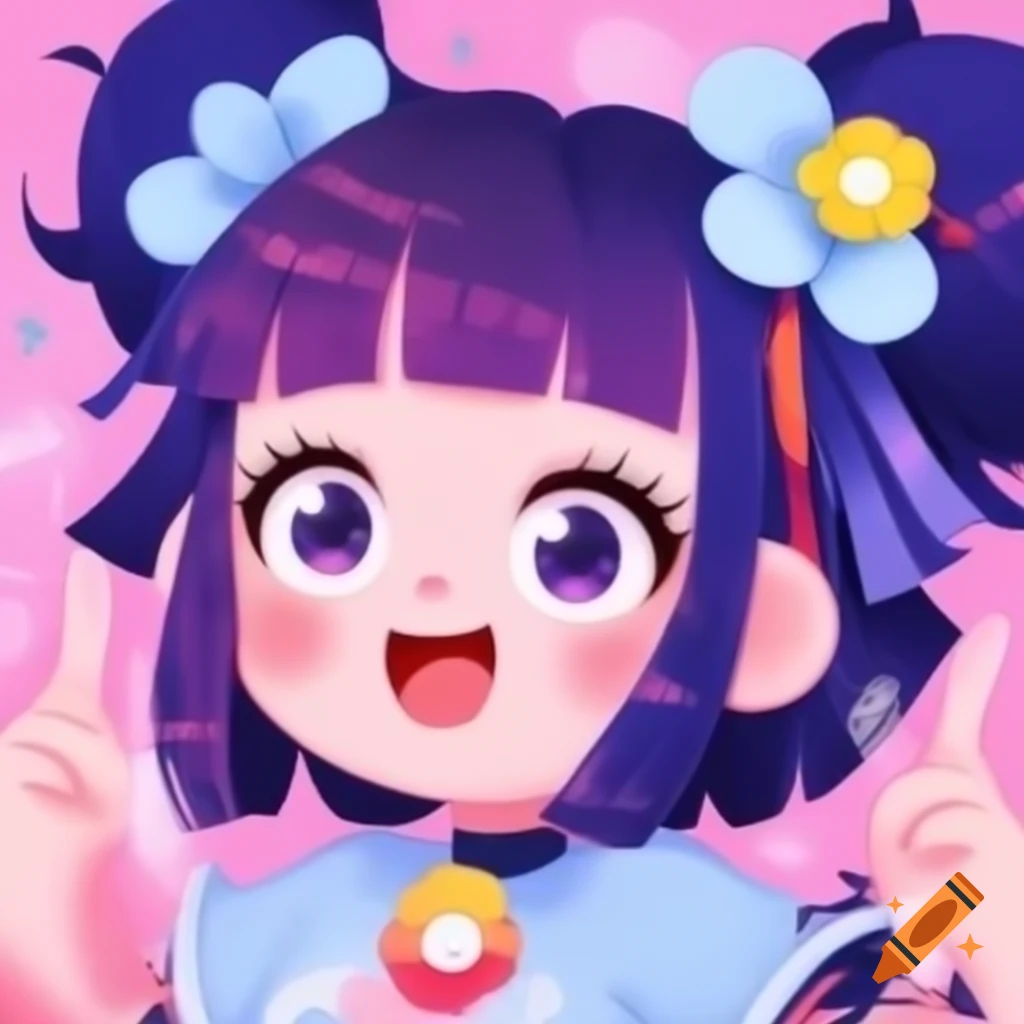 Anime style ASMR scene on Craiyon