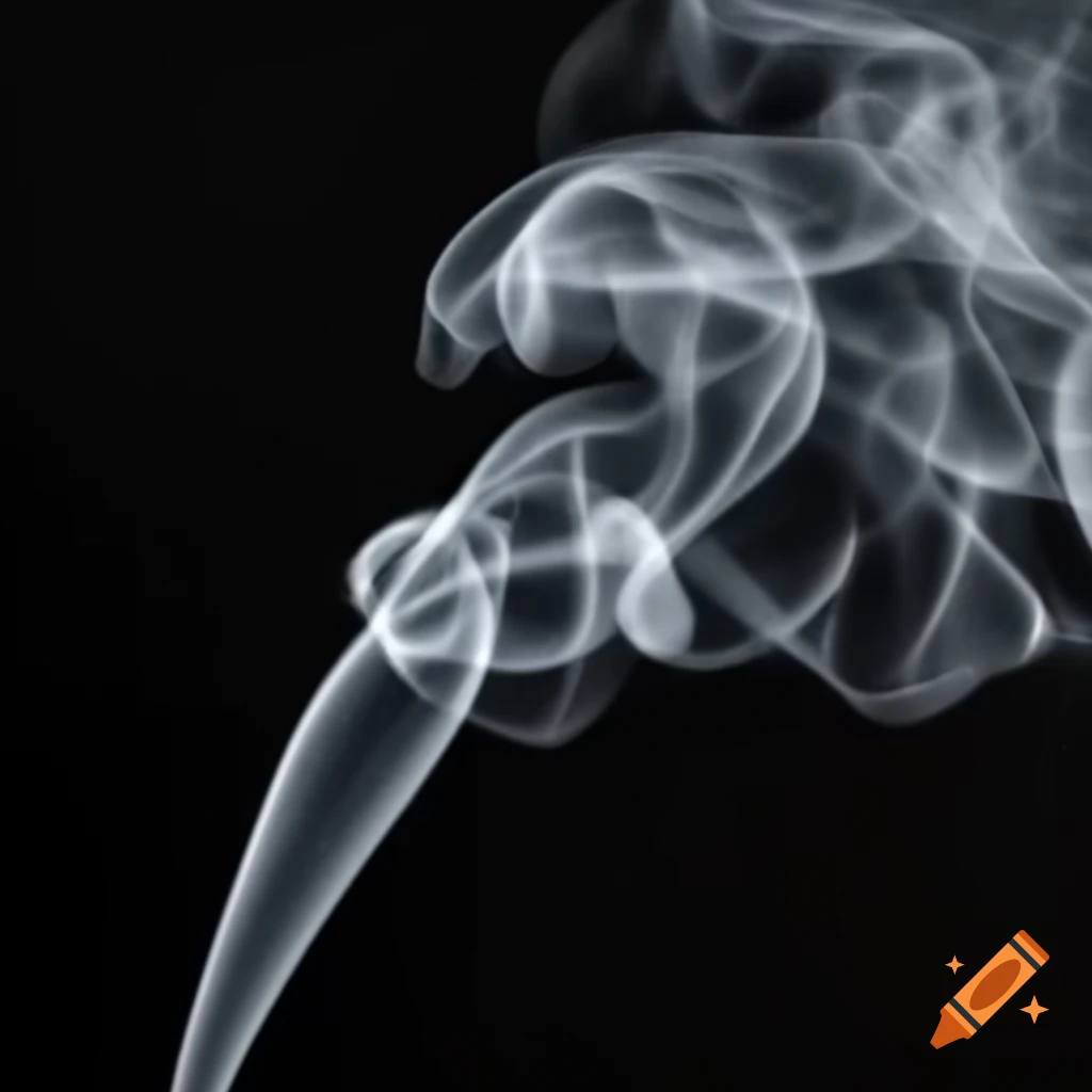 Abstract smoke texture forming intricate patterns on Craiyon