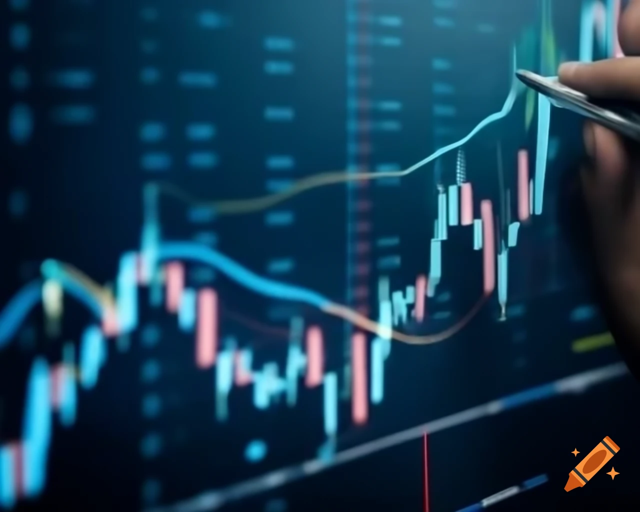 Phrenologist using skull calipers for stock market analysis on Craiyon