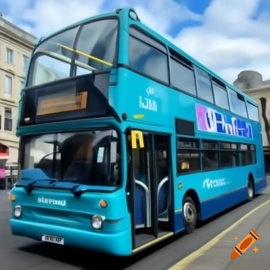 Arriva bus on the road on Craiyon