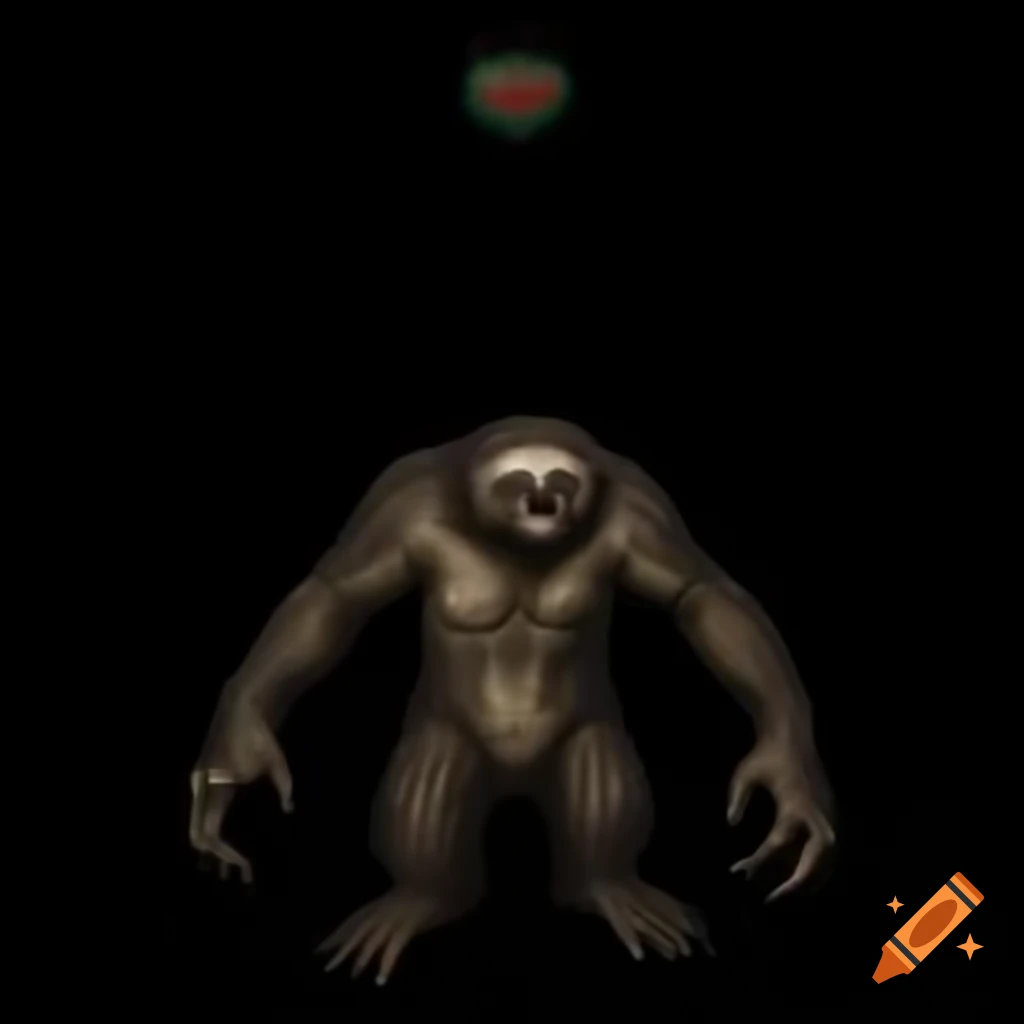 Low resolution screenshot of Baby Sloth boss from Resident Evil 1996 on ...