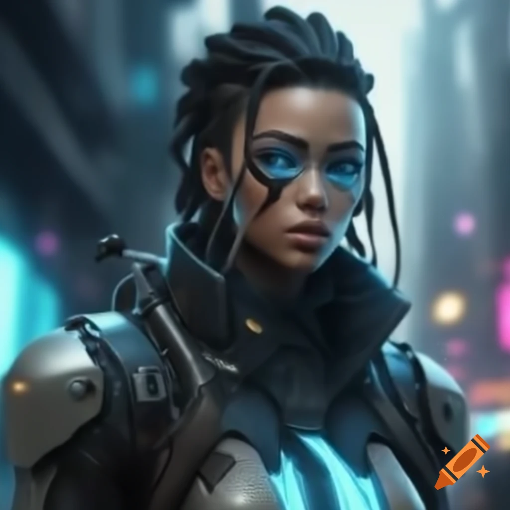 Futuristic cyberpunk megabuilding on Craiyon