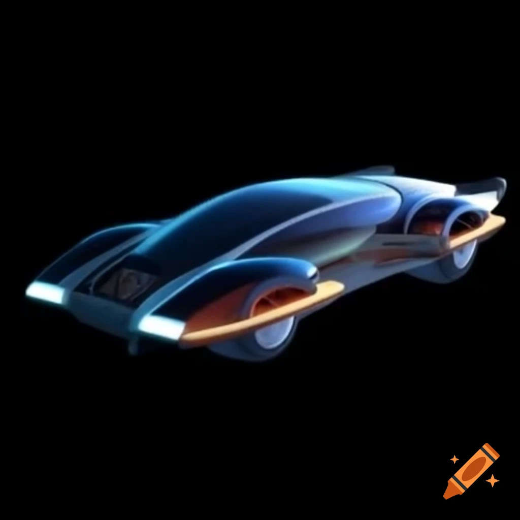 Car design inspired by Star Trek's Enterprise on Craiyon