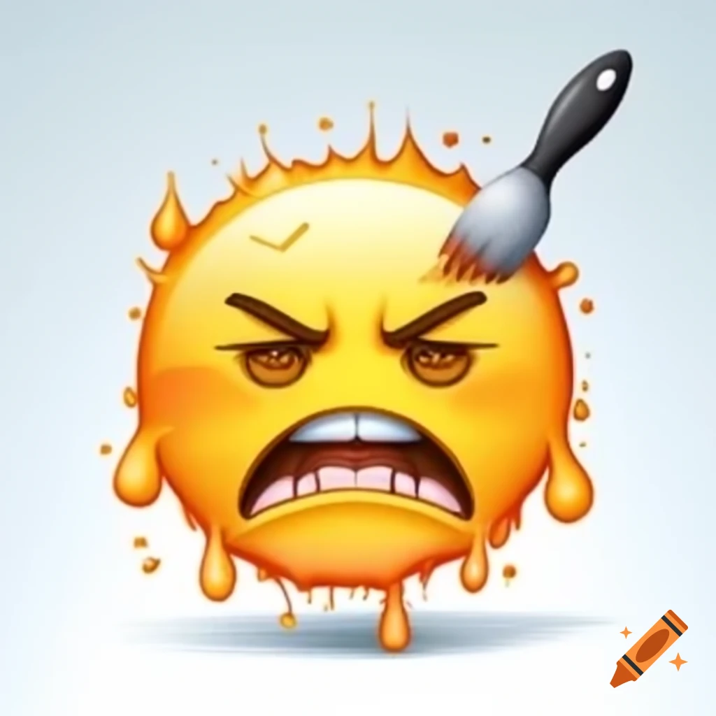 Emojis images created on Craiyon