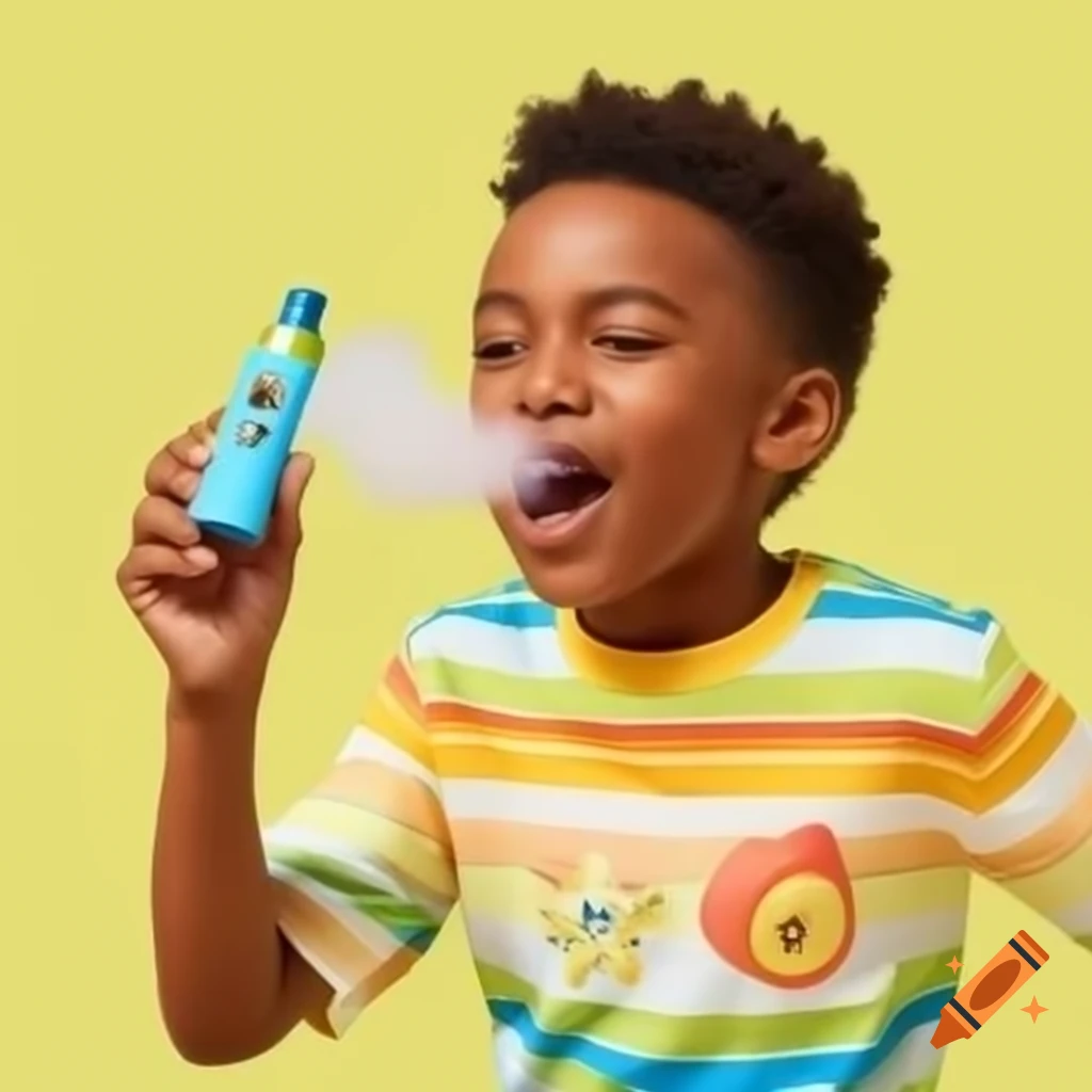 Fisher Price toy designed as a vape for children on Craiyon