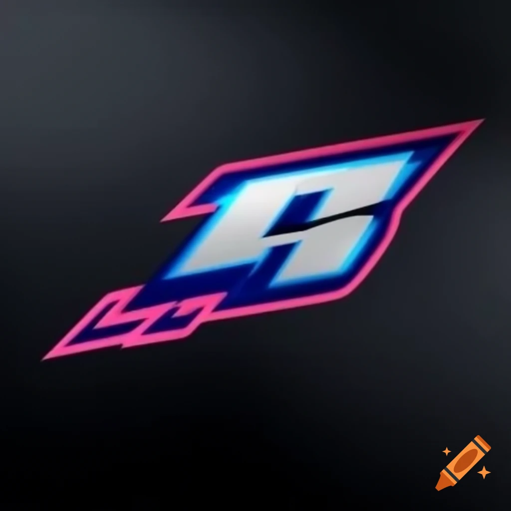 Futuristic logo design for Cloud 12 Motorsports featuring racing silhouette on Craiyon