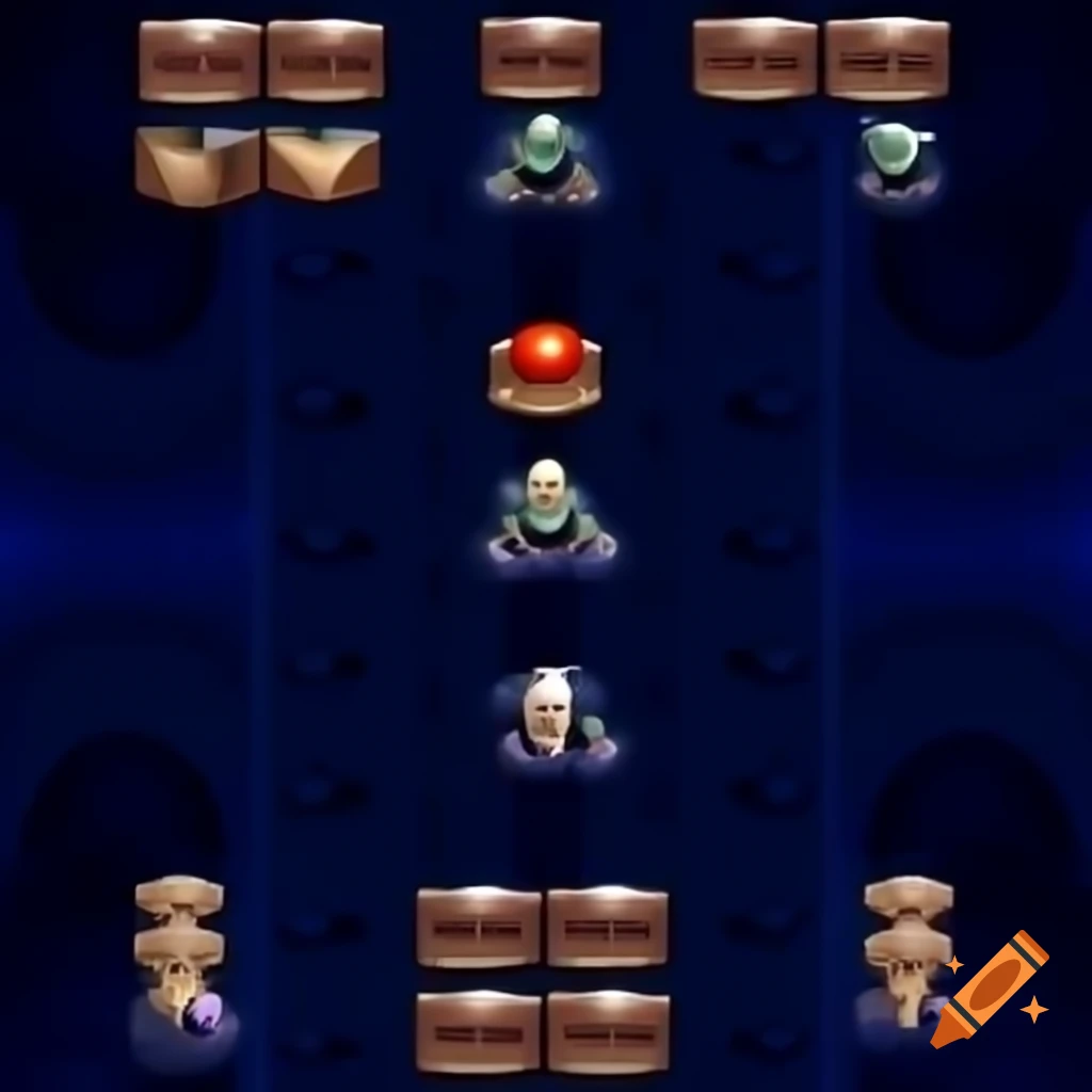 2D character sprite designs for various movements including AFK stance ...