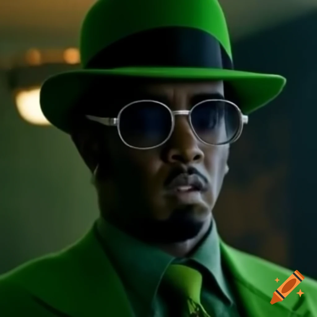 Character Diddy the Diddler in Richard Avedon photographic style on Craiyon