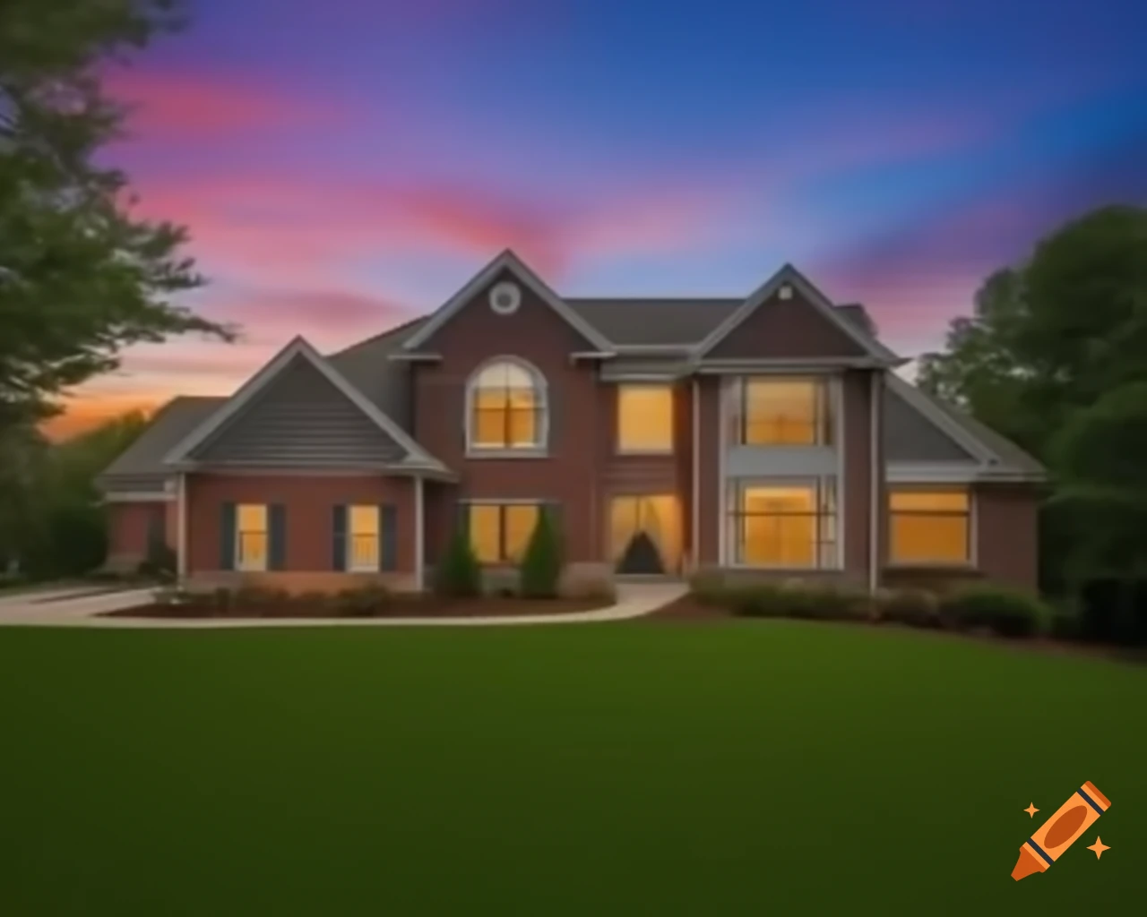 Scenic view of arden, delaware, showcasing its unique charm on Craiyon