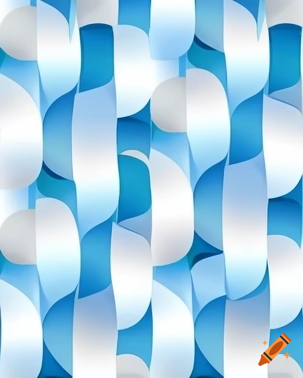 Low poly pattern design on Craiyon