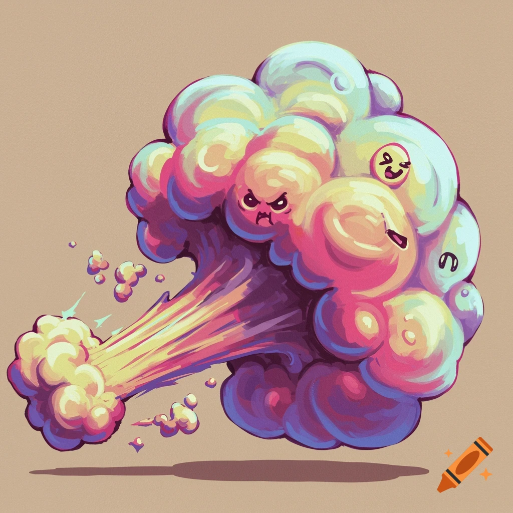 Big fart illustration or photo, style unclear, uncategorized image ...