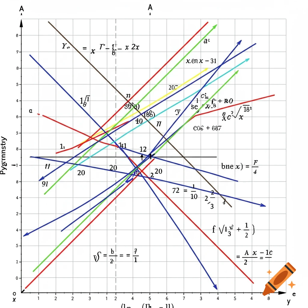 Perpendicular Lines On Coordinate Plane The Xy Coordinate Plane Stock