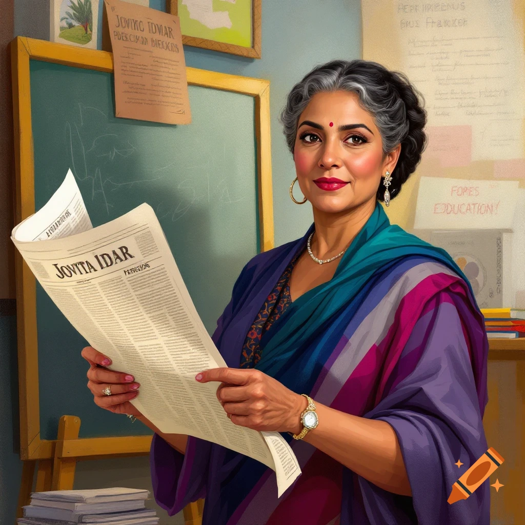 Drawing of Jovita Idar, activist and journalist on Craiyon