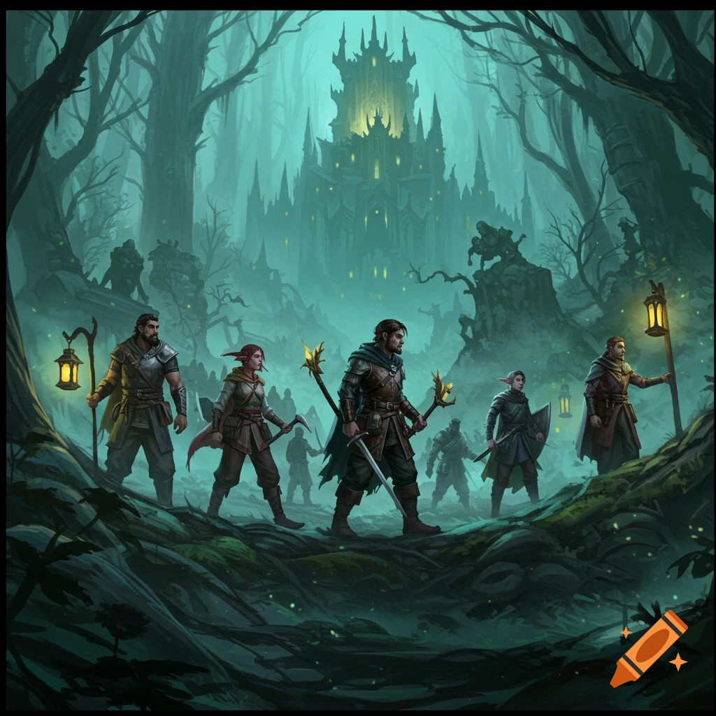 Kingdom Shadows: The Journey to Defeat the King on Craiyon