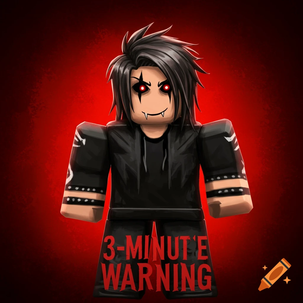 Roblox character engaged in action during a gun game on Craiyon