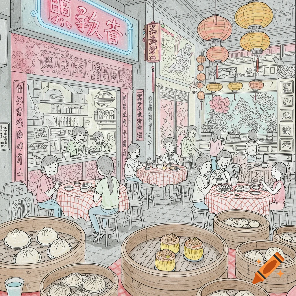 Hong Kong created on Craiyon