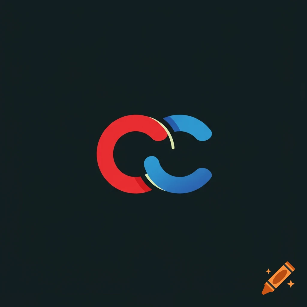 Two letter C's in a wave shape on Craiyon