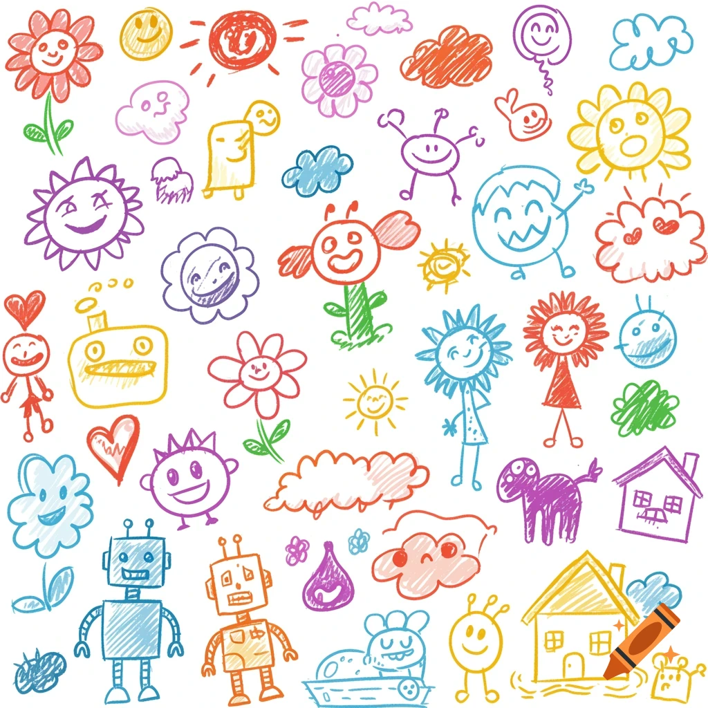 Scribble Drawing created on Craiyon