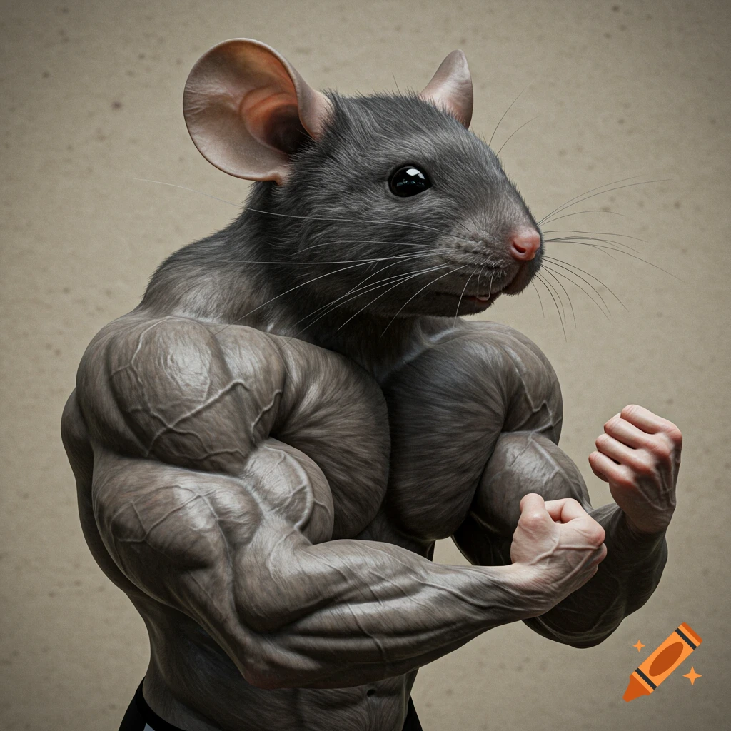 Realistic mouse on Craiyon