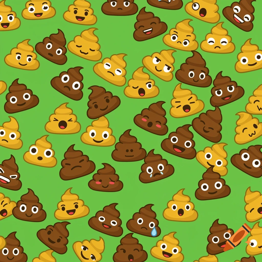 Cartoon Illustration of a Pile of Poop With the Word Map Written on It ...