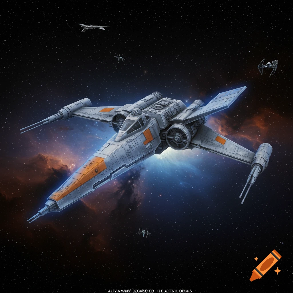 Alpha-class Xg-1 Star Wing from Star Wars on Craiyon